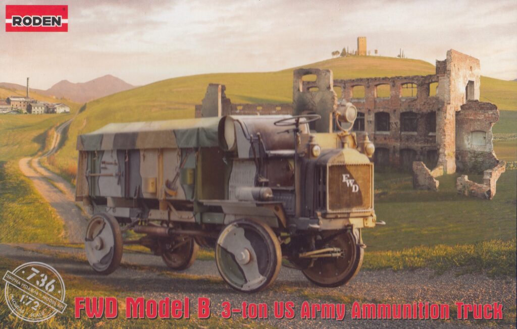 RODEN 1/72 FWD Model B 3-ton US Army Ammunition Truck - Freightdog Models